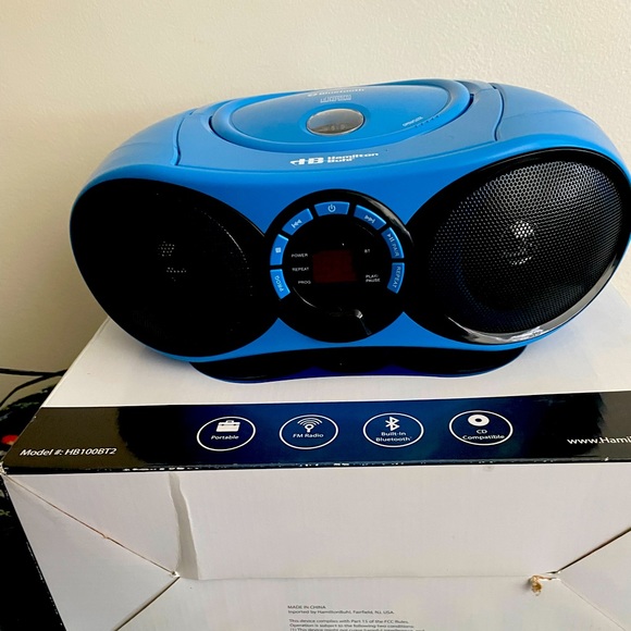 Hamilton | Portable Audio & Video | Portable Stereo Player Top Load Cd ...